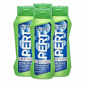 PERT 2-in-1 Ocean Rush Shampoo and Conditioner 25.4oz (4 PACK)