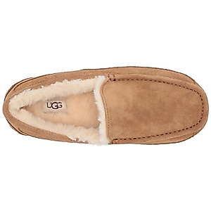 UGG Men's Ascot Slipper, Chestnut, 10