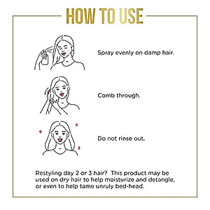 Pantene Pro-V Serious Repair Detangler, 8.5 OZ- (pack of 5)