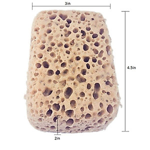 Michelle's Melting Pot Foam Bath Sponge Shower Sponge 3 Count (Variety Pack)