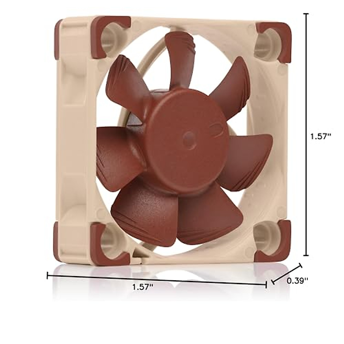 Noctua NF-A4x10 5V PWM, Premium Quiet Fan with USB Power Adaptor Cable, 4-Pin, 5V Version (40x10mm, Brown)