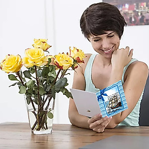 GLOBLELAND 4Pcs World Travel Ship Compass Clear Stamps Car Ship Journey World Travel Clock Cruise Ship Transparent Silicone Rubber Stamps for DIY Scrapbooking Supplies Embossing Paper Card Album