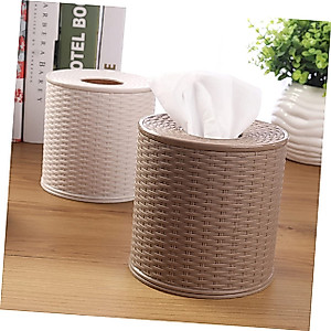 Alipis Cafe Decor Box Tissue Container Tissue Holder Toilet Tissue Dispenser Toilet Paper Dispenser Tissue Paper Holder Tissue Cover Crystal Holder Crystal Decor Roller Stand Classical