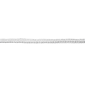 Extreme Max 3008.0448 Braided Cotton/Polyester Clothesline - 7/32" x 200', White
