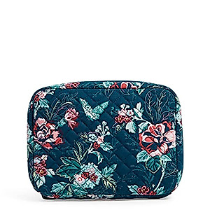 Vera Bradley Women's Cotton Cord Organizer, Rose Toile - Recycled Cotton, One Size