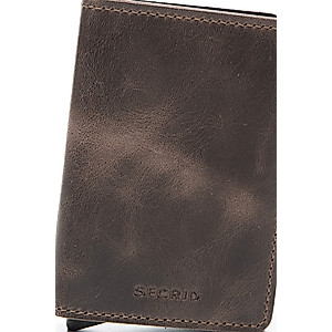 Secrid Men's Modern, Chocolate, 10.2 cm