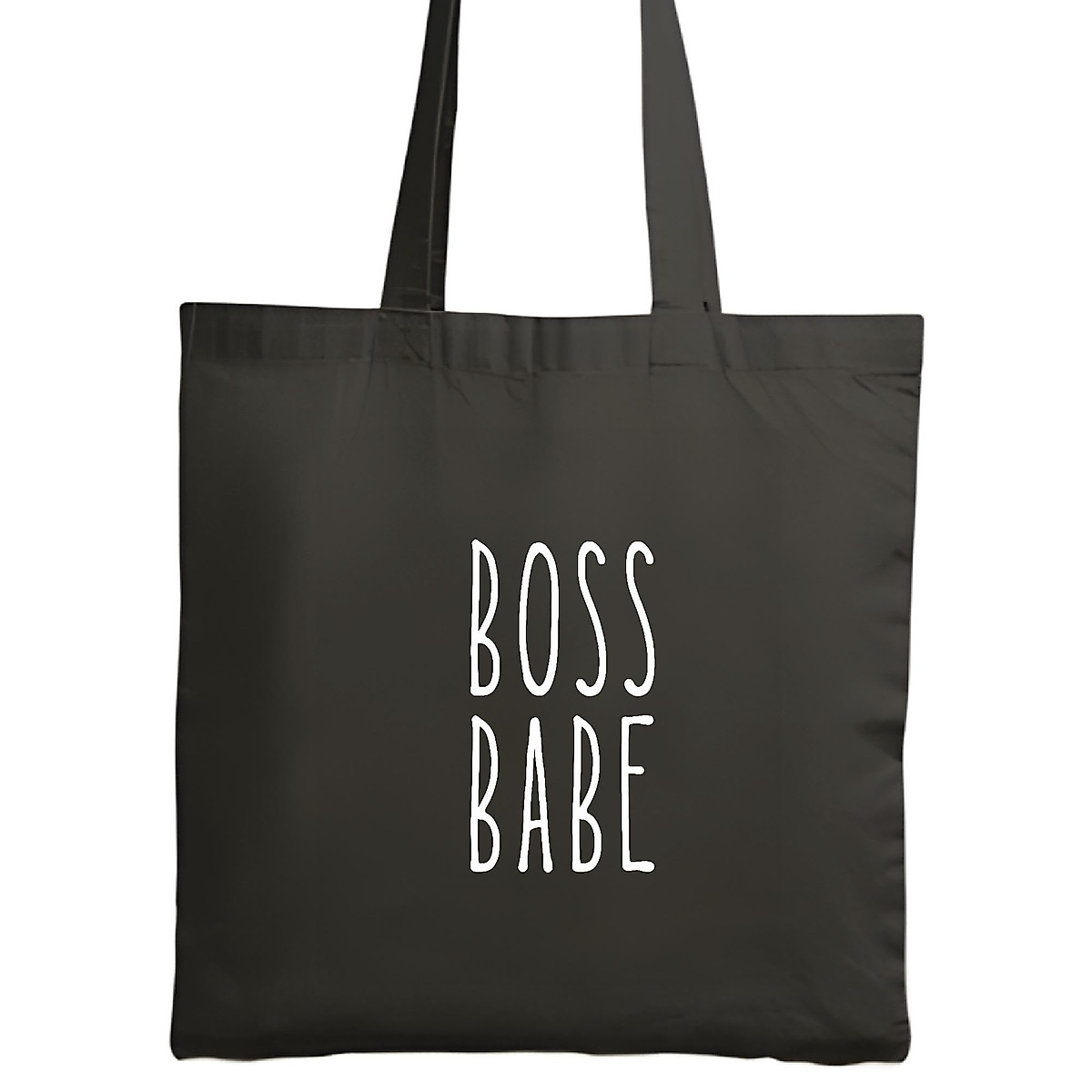 Gift for Her Lovers Funny Boss Babe Inspired Black Multicolor Canvas Tote Bag