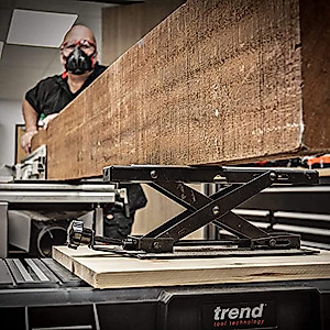 Trend Adjustable Miter Saw Roller Stand, 140 lbs Capacity and Height Adjustment from 2 inches to 6.3 inches, R/STAND/A