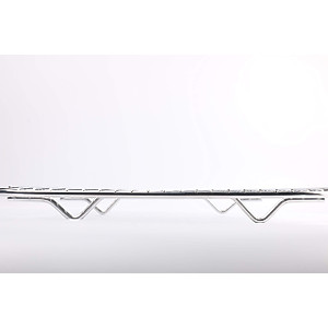 MASTERRACK Jelly Roll Pan Stainless Steel Cooling Rack and Wire Grate Heavy Duty (10"X14.75"X0.7")