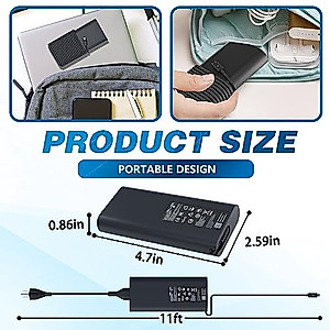 130W USB C Charger for Dell 130W Laptop Charger USB C - Dell XPS 15 Charger, Dell USB-C 130 W AC Adapter, XPS 17 9575 9700 Precision 5560 5550 5750 Latitude 7310 7210 9410 9510 with 1meter Power Cord