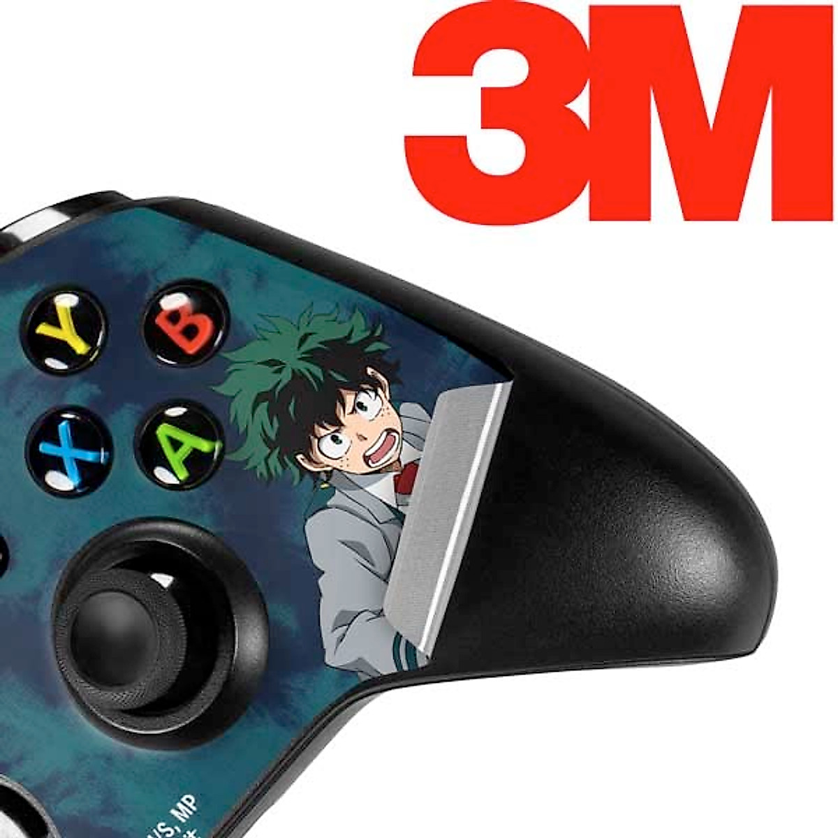 Skinit Decal Gaming Skin Compatible with Xbox One S Controller - Officially Licensed Crunchyroll Izuku Midoriya Uniform Design