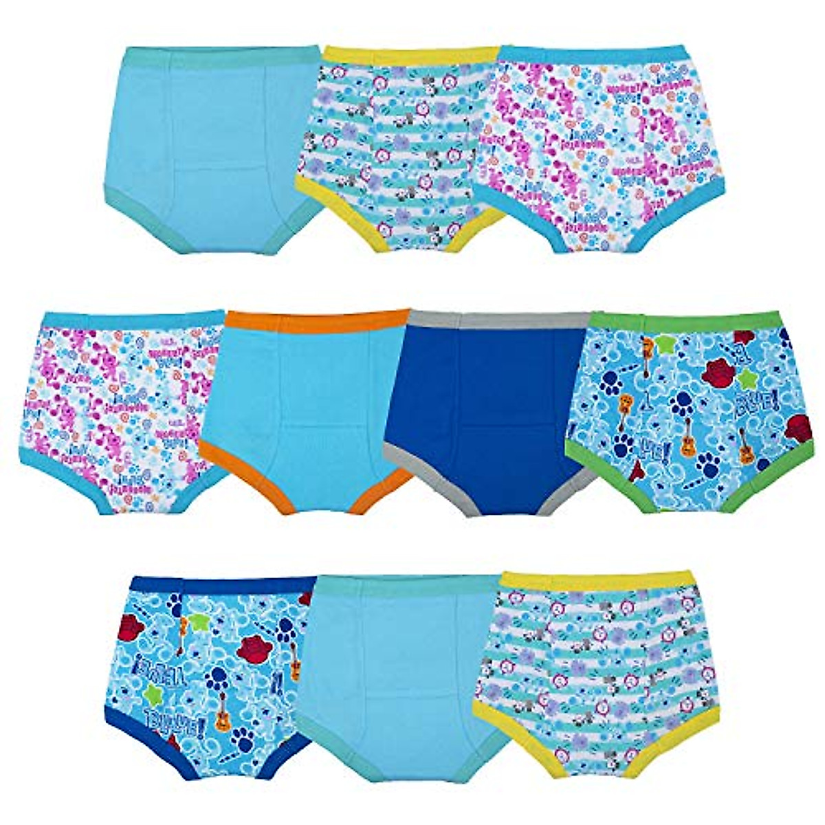 Blue's Clues & You! Baby Potty Training Pants Come with Stickers & Success Chart in Sizes 18M, 2T, 3T, 4T, 10-Pack