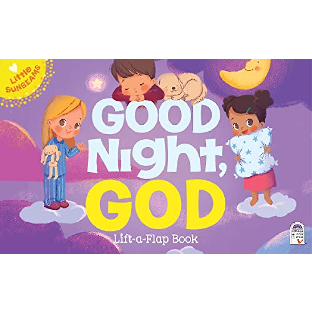 Good Night, God - Lift-a-Flap Board Book Gift for Easter Basket Stuffer, Christmas, Baptism, Birthdays Ages 1-5 (Little Sunbeams)