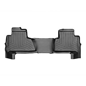 WeatherTech Custom Fit FloorLiners for Tahoe, Yukon - 2nd Row (446072), Black