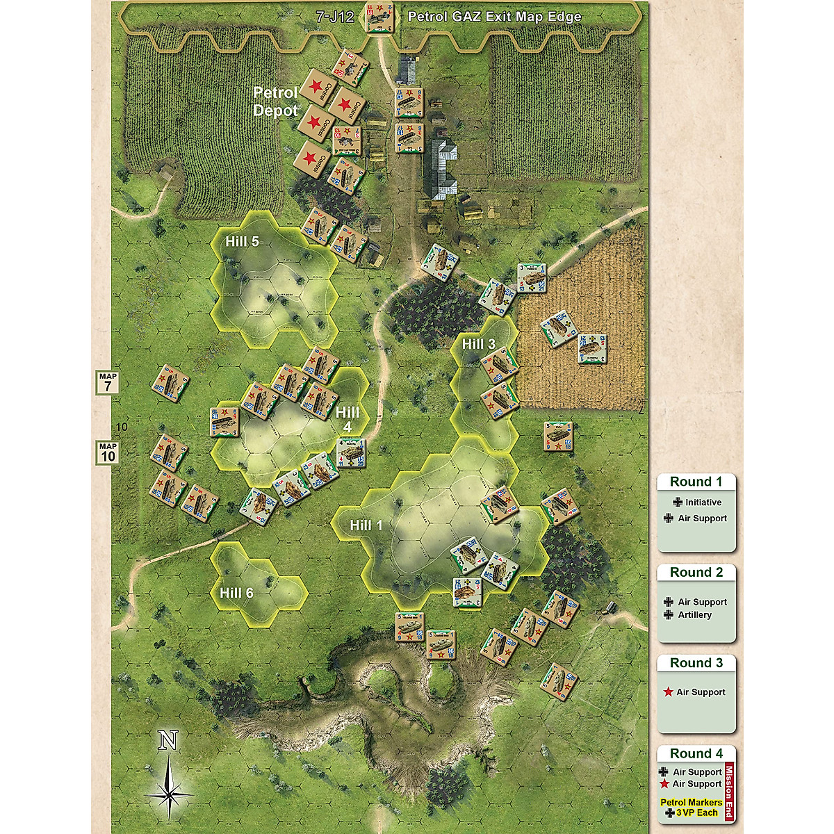 Academy Games | Conflict of Heroes: Storms of Steel 3rd Edition | Board Game | 2-4 Players