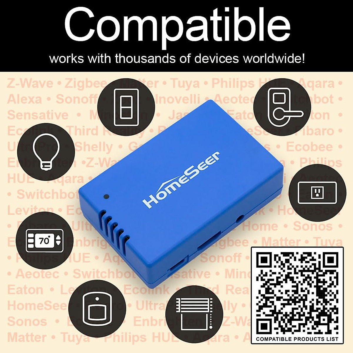 HomeSeer HomeTroller Pi G8 Smart Home Hub, 800 Series Long Range Radio, Compatible with Z-Wave, Zigbee, Tuya, HUE, Nest, Ecobee and Much More, Locally Managed Automations