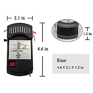 Breeze Bay Universal Ceiling Fan Receiver Replacement for Harbor Breeze Hunter Hampton Bay(28R Receiver)