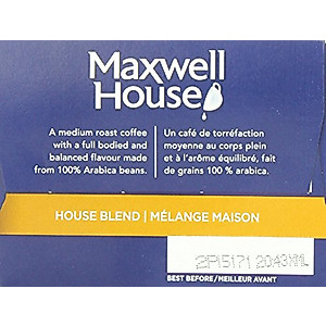 Kraft Maxwell House Blend Coffee Pod, Compatible with Keurig K-Cup Brewers, 12-Count
