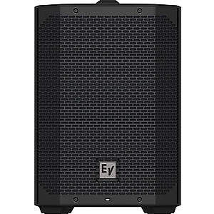 Electro-Voice EVERSE 8 8" 2-Way Battery Powered Loudspeaker with Bluetooth, Automatic Feedback Suppression, and Music Ducking, Black