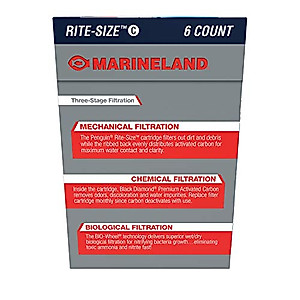 Marineland Rite-Size Cartridge C, 6-Pack