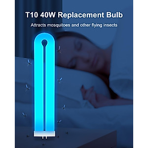 2 Pack BF-130 40W U-Shape Replacement Bulb Compatible with Flowtron FC7800 & FC8800 and Stinger B8080 UV801 Diplomat Fly Control Devices