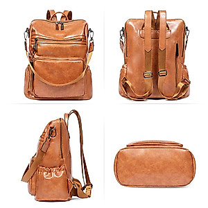 CLUCI Women Backpack Bundle with Women Wallet