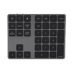 VGEBY 34 Key Numeric Keypad for Computers and Laptops, Portable and , Support,