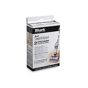Shark XT2010wm Vac-then-Steam Mop Replacement Pads 2-Pack