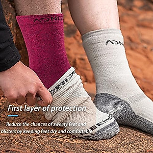 OrrinSports Toe Socks for Men Women Coolmax Liner Running Socks 3 Pairs Breathable Athletic Five Finger Socks (Size Medium)