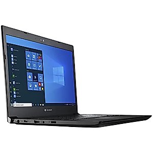 Toshiba Dynabook Tecra A30-G 13.3" FHD Business Laptop Computer, Celeron 5205U Processor @ 1.9GHz, 4GB DDR4 RAM, 128GB PCIe SSD, WiFi 6, Bluetooth, Type-C, Windows 10 Pro Education, 64GB Flash Drive