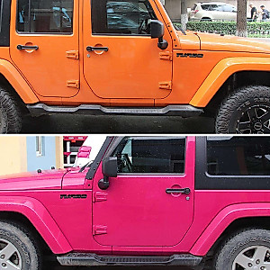 AICEL Turbo Car Emblem, 2 PCS 3D Metal Turbo Badge for Auto Side Body Fender Trunk, Automotive Replacement Decoration Decal Sticker, Tailgate Letter Nameplate for All Cars, Truck, SUV