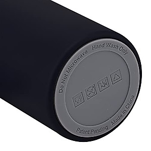 GOOFIT 9Oz Small Coffee Water Bottle Double Wall Vacuum Insulated Thermos for Kids and Women Keeps Cold 12H Hot 12H Blue