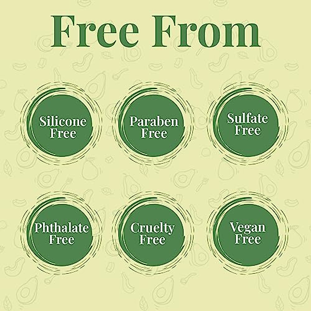 NaturAll Cleansing Sulfate-Free Avocado Shampoo | All Natural, Silicone-Free, Paraben-Free, Cruelty-Free | For Dry, Curly, Coily, or Frizzy Hair | 8 oz