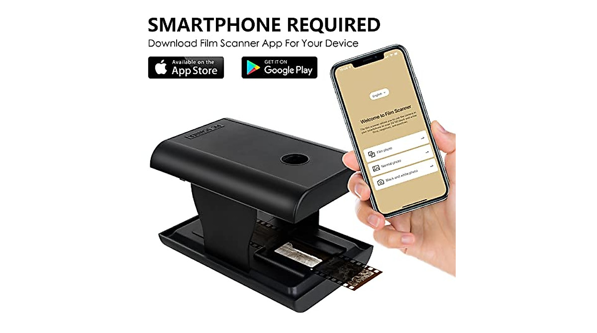 Mobile Film Scanner | Digitize 35mm Slides to JPG w/ Phone