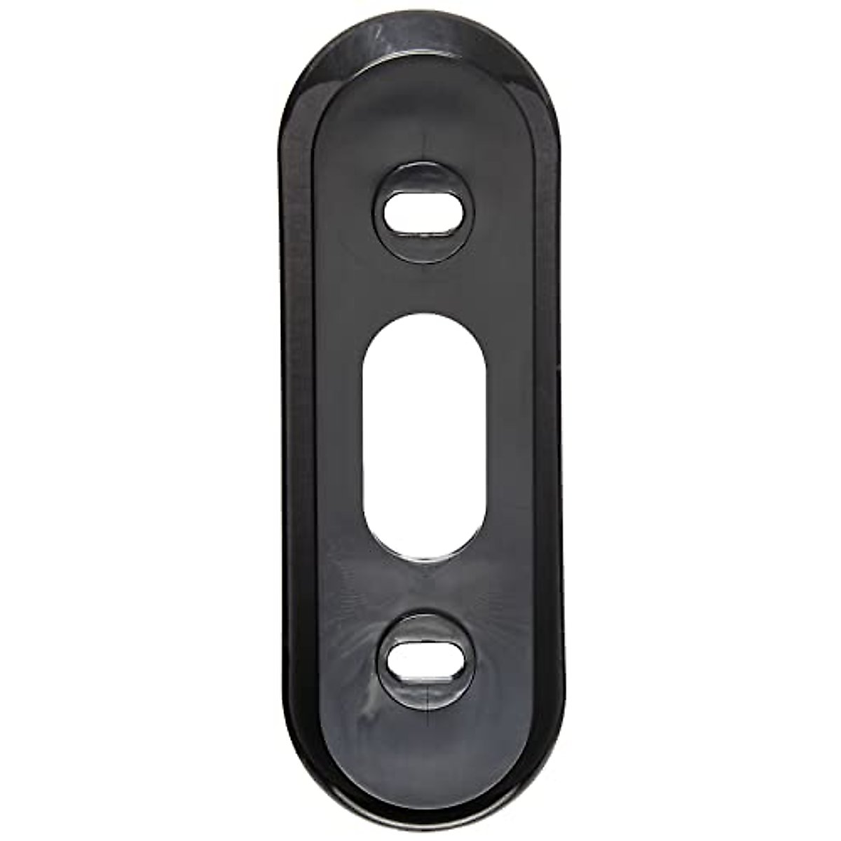 AirTech Home Automation Vertical Wedge and Base Bracket Replacement for Google Nest Hello Video Doorbell with10-Degree Downward View Compatible with Wired (Black)