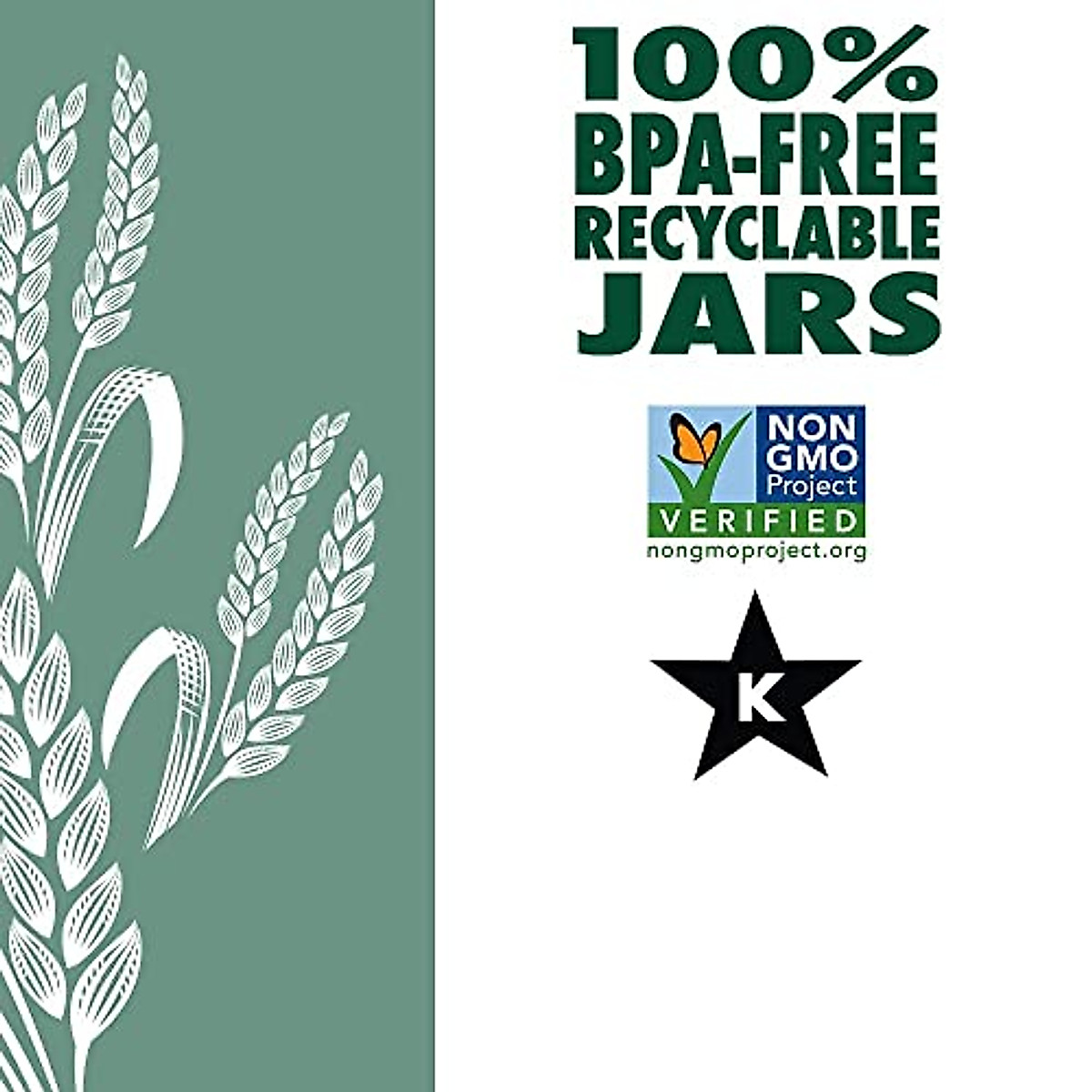 RiceSelect Tri-Color Pearl Couscous, Toasted Israeli-Style Pasta, Spinach and Paprika Flavored, 24.5 Ounce Jar (Pack of 1)