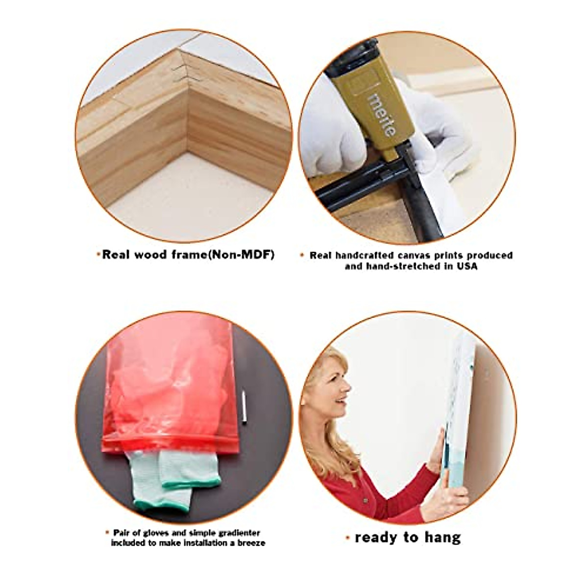 DECORARTS - Cafe Terrace At Night, Vincent Van Gogh Art Reproduction. Giclee Canvas Prints Wall Art for Home Decor 30x24