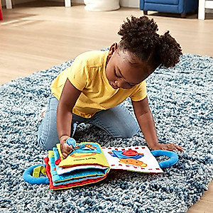 Melissa & Doug K’s Kids My First Activity Book 8-Page Soft Book for Babies and Toddlers - Early Learning Developmental Plush Soft Activity Book