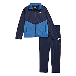 Nike Toddler Boys 2 Piece Tracksuit Set - Midnight Navy (2T)