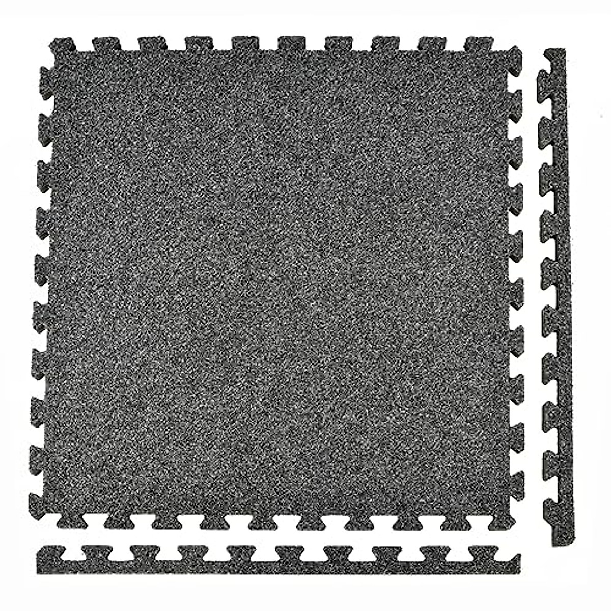 Greatmats Royal Carpet Tile 2ft x 2ft,15 Pack (Dark Gray)