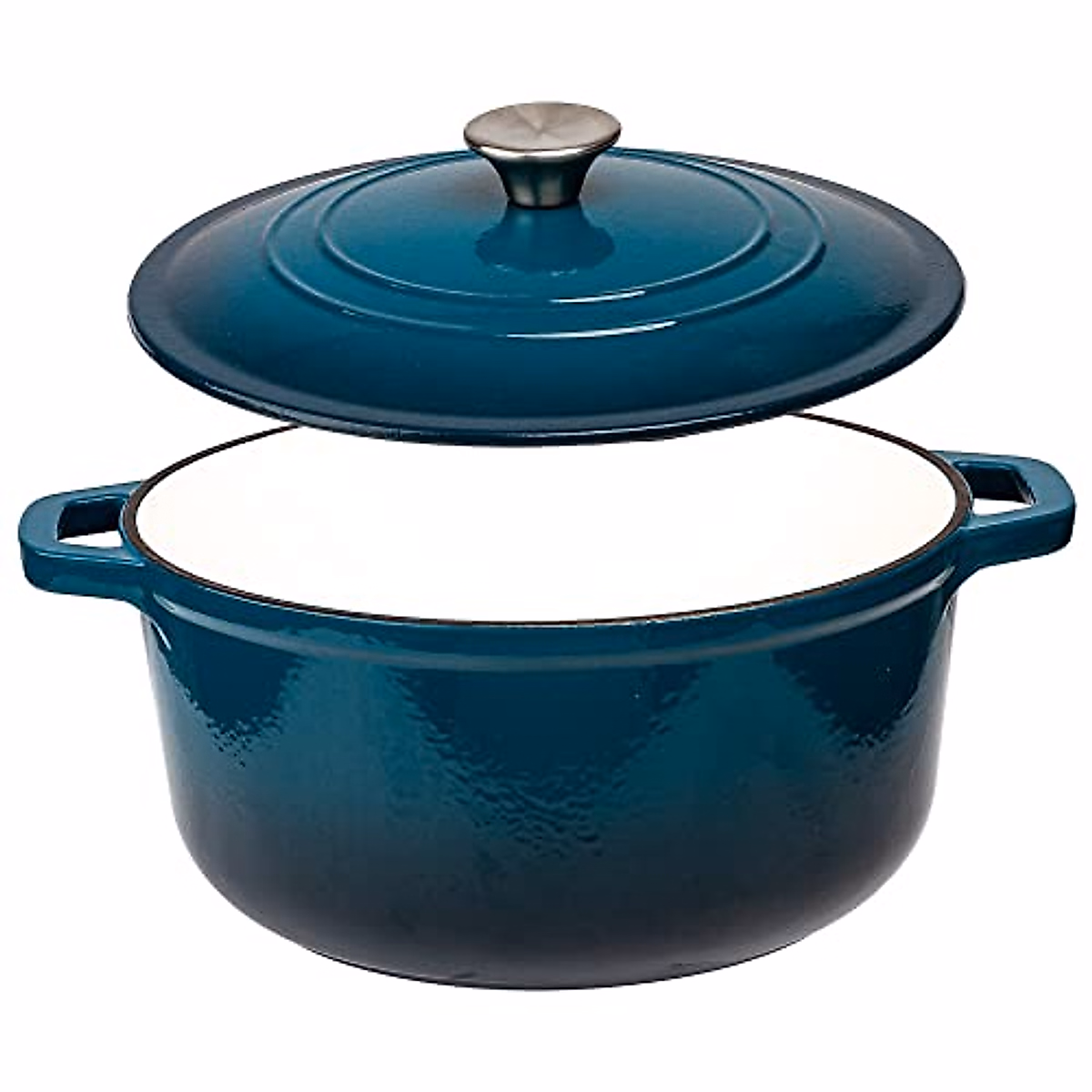 Lexi Home Enameled 6 Qt. Cast Iron Dutch Oven - Blue