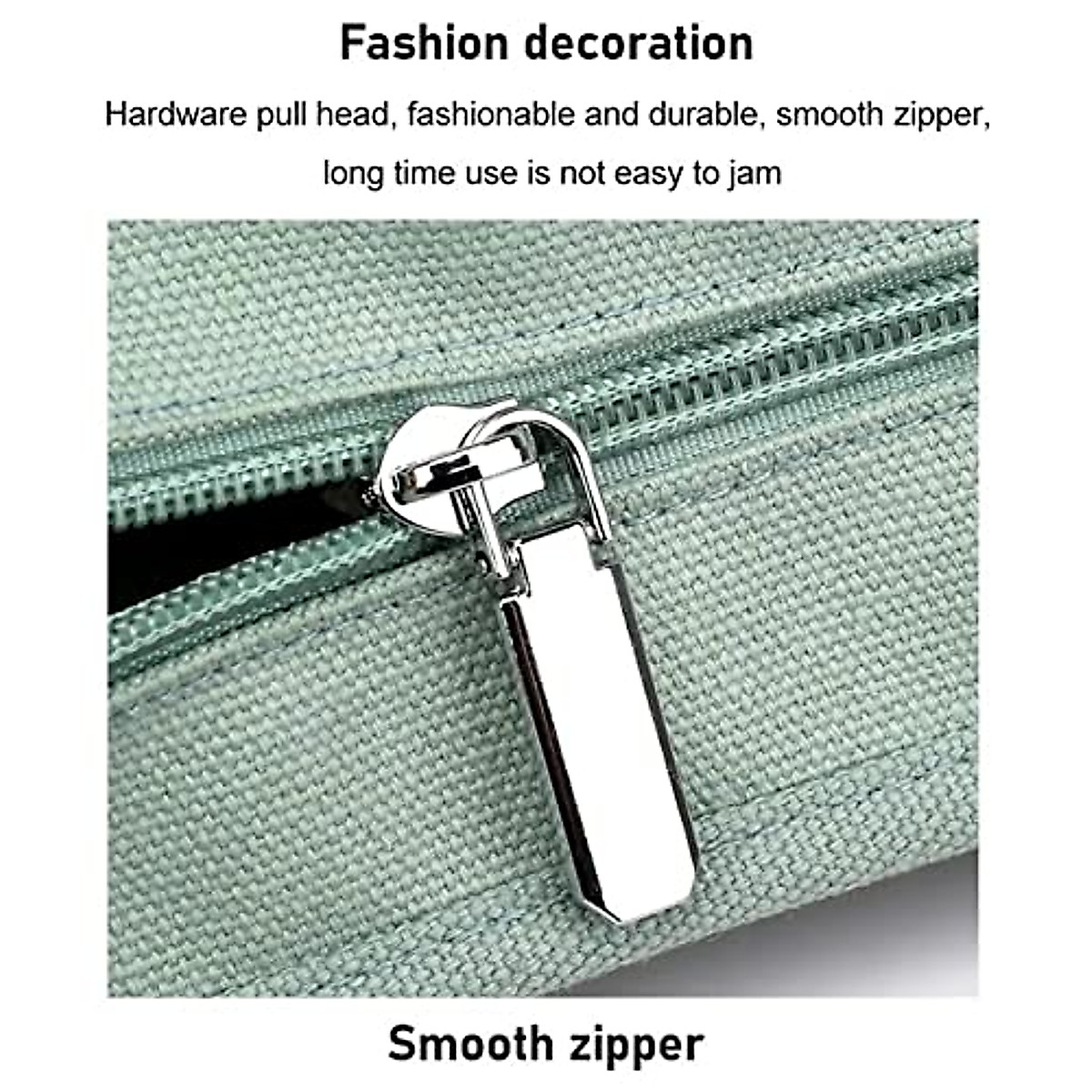 Duirubeo 2023 New Large Capacity Multi-Pocket Handbag Women's Canvas Tote Purses Crossbody Bag Vintage Tote Bags for School College (C - Black)