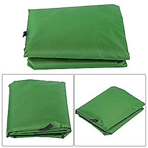 Yuehuam Patio Swing Cushion Cover Replacement for 3 Seaters Courtyard Garden Swing Seat Cover Replacement 3-Seat Cover Waterproof Protection Cover 59x20x3.9Inch (Swing Not Included)