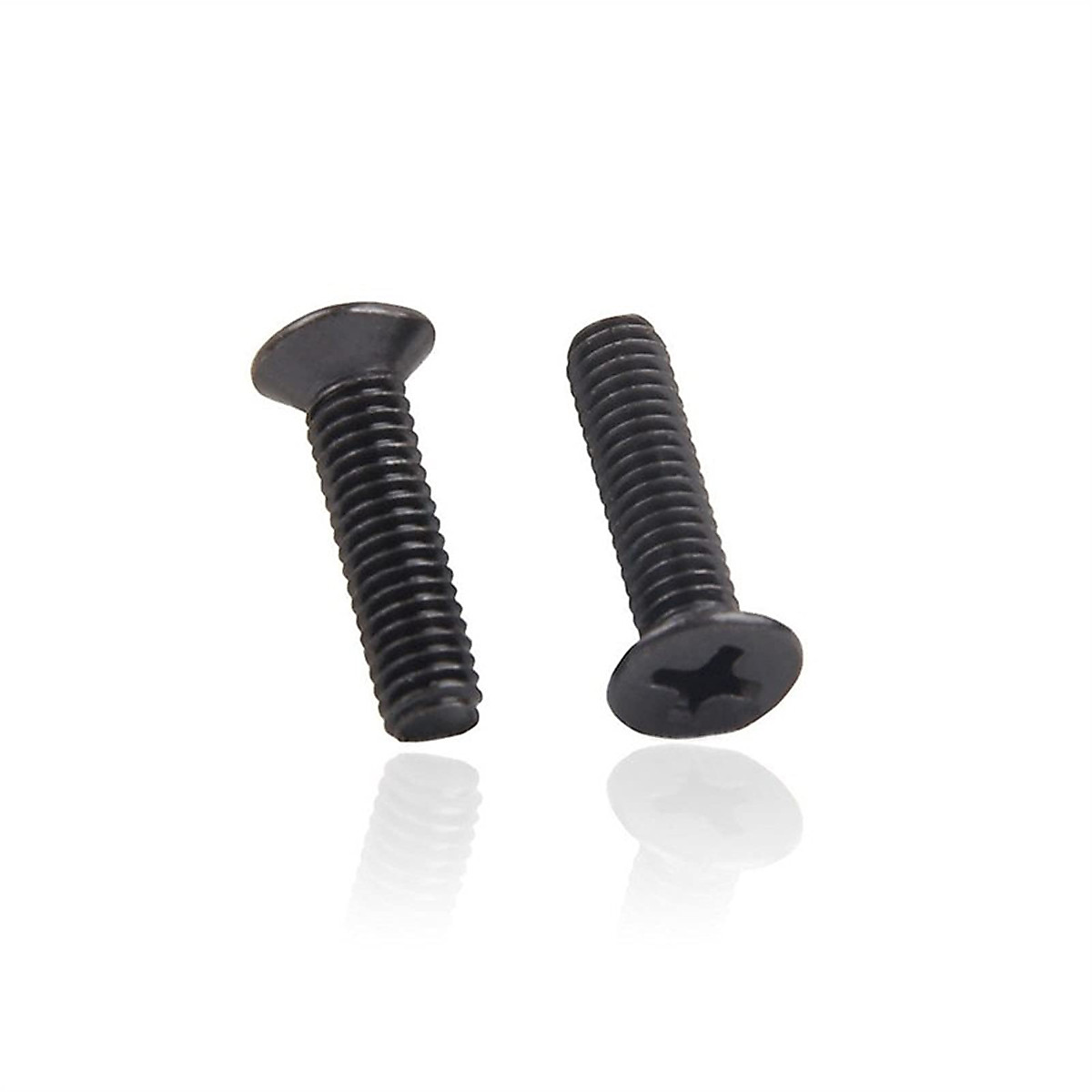 SUNQQA 20/50/100Pcs Laptop Repair Fastener Screws Flat Head Screw Phillips Screws Computer Screws M1 M1.2 M1.4 M1.6 M2 M2.5 M3 M4 (Length : 18mm 20Pcs, Size : M4)