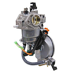 NIMTEK Dual Fuel Carburetor LPG Conversion Kit for Generator 4.5-5.5KW GX390 188F Carburetor