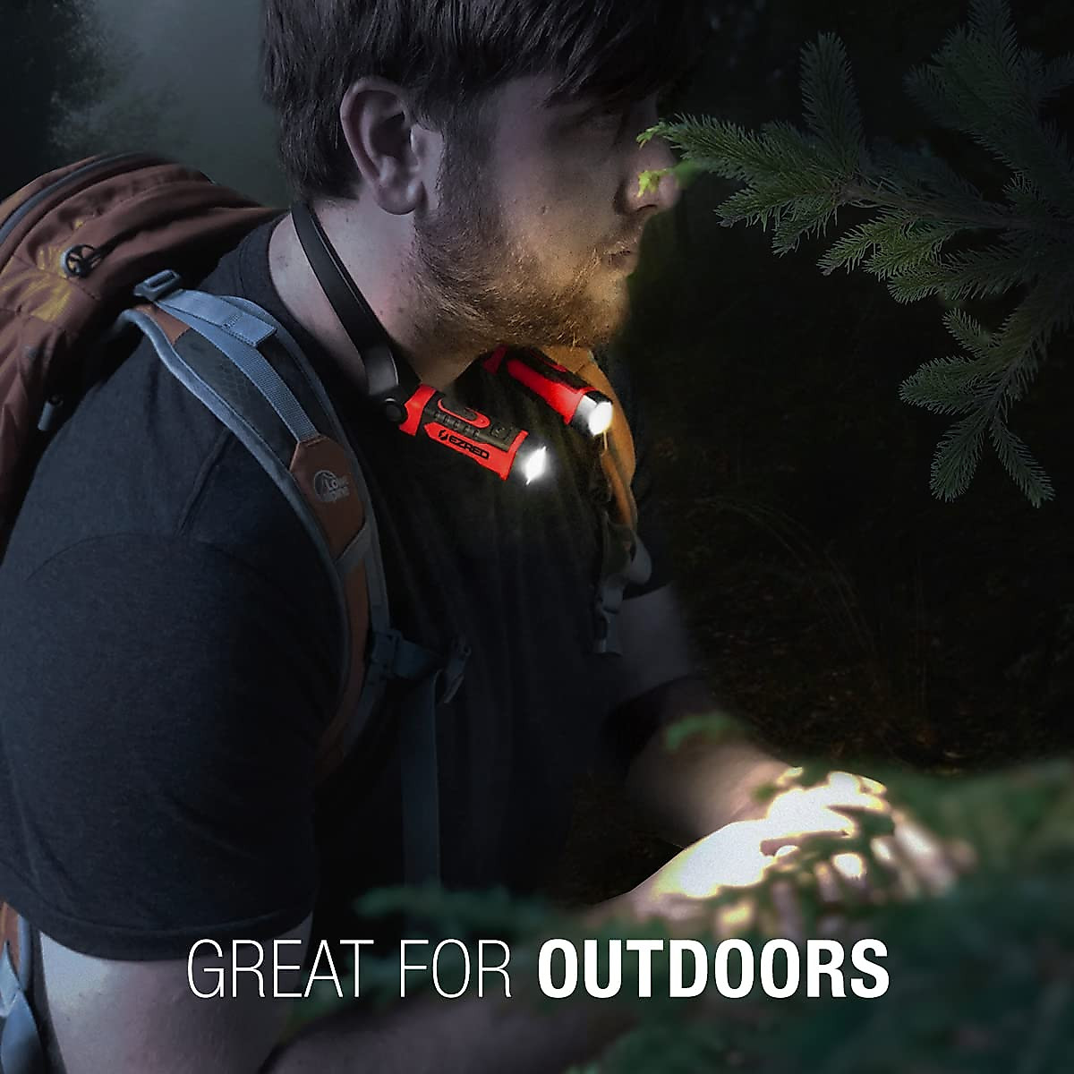 EZRED ANYWEAR Rechargeable Neck Light for Hands-Free Lighting - NK15