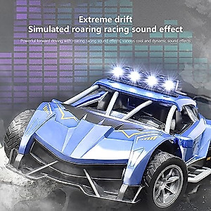 Usdian Remote Control Water Spr𝘢y Four-Wheel Drive Drift 𝘛𝘰𝘺 Car, High Speed Rechargeable Lighted Boy Remote Control Racing Car