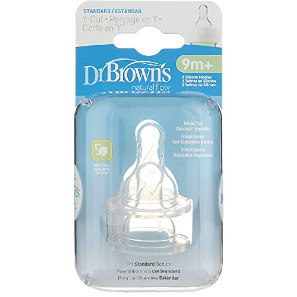 Dr. Brown's 8 Pack Natural Flow Level 4 Standard Nipple