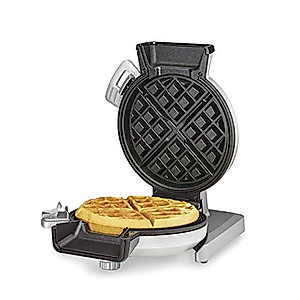 Cuisinart WAF-V100 Vertical Waffle Maker, Silver (Renewed)