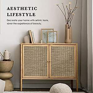 GoDear Design Faux Grasscloth Textured Wallpaper for Bedroom Living Room, Contact Paper for Wall Décor and Doors, Single Roll Wall Covering, 23" W x 96" L Non-Pasted Paper, Tranquility